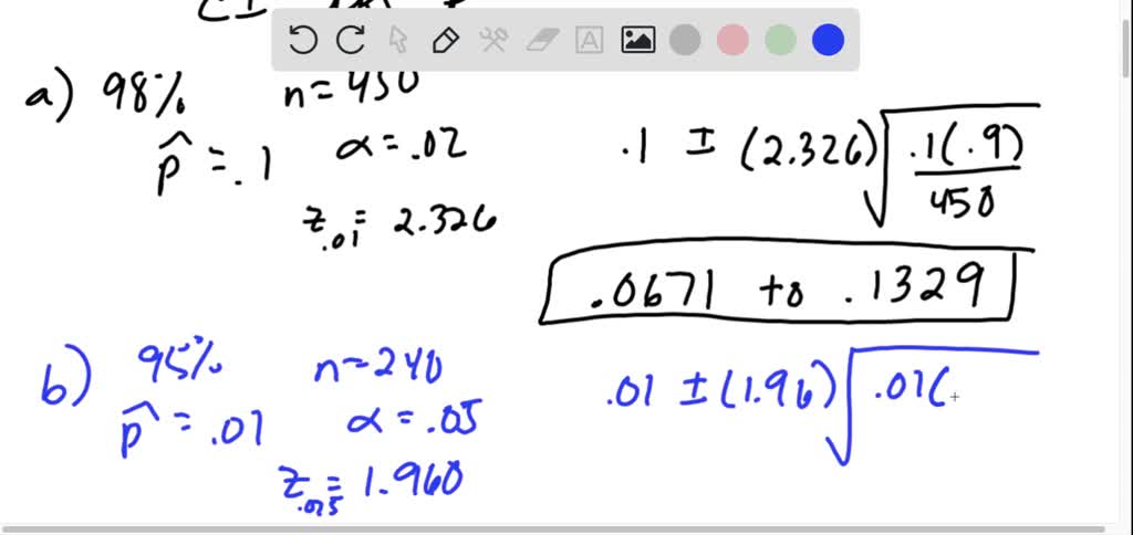 ⏩SOLVED:Calculate the confidence interval to estimate the population ...