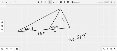 ⏩SOLVED:The angle of elevation to the top of the Egyptian pyramid ...