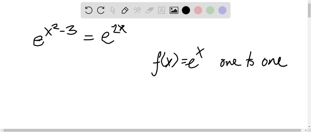 SOLVED:Using the One-to-One Property In Exercises 51-54, use the One-to ...
