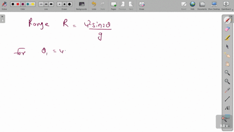 SOLVED:fired from the same with Two projectiles are the same speed at angles of projection 60 ...