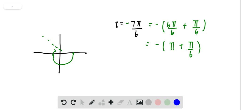 SOLVED:Terminal Points Find the terminal point P(x, y) on the unit ...