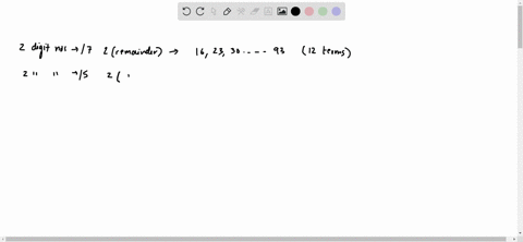 SOLVED:The sum of all two digit positive numbers which when divided by ...