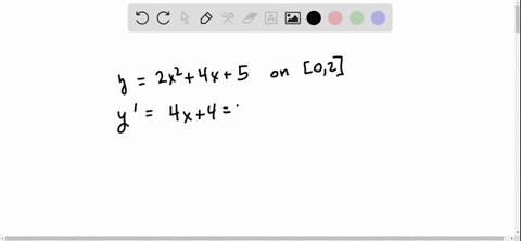 SOLVED:Find the minimum and maximum values of the function on the given interval by comparing ...