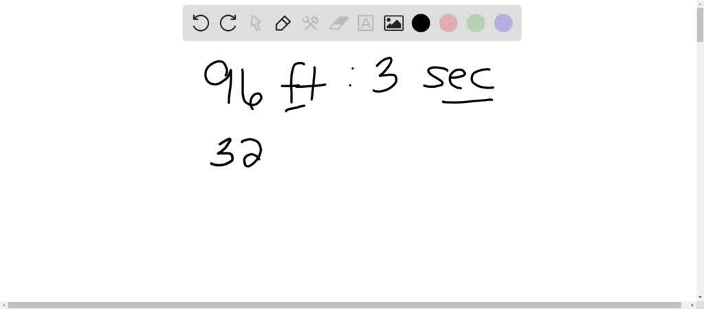 ⏩SOLVED:Express each ratio in reduced form. 96 feet 3 seconds | Numerade ⏩SOLVED:Express each ratio in reduced form. 96 feet 3 seconds | Numerade