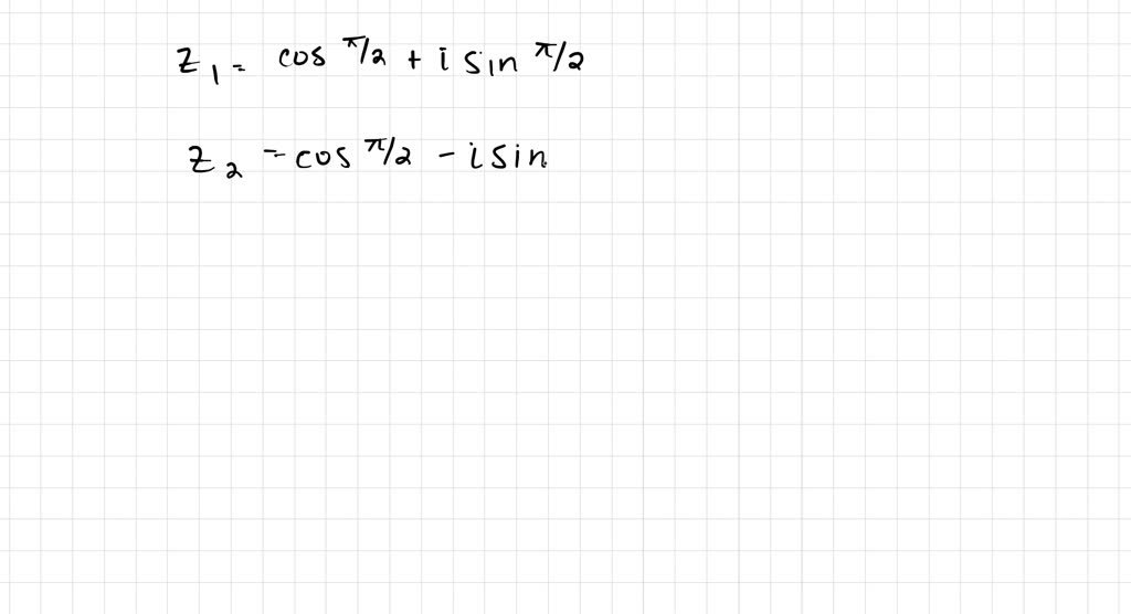 SOLVED:Every complex number a+b 𝐢 may be represented as a point in the ...