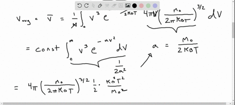 SOLVED:Using the Maxwell–Boltzmann speed distribution function, verify ...