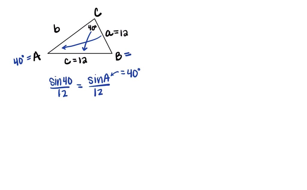 ⏩SOLVED:Two sides and an angle are given. Determine whether a… | Numerade