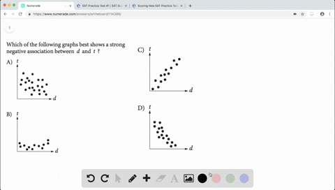 Sat practice test # 1 | Numerade