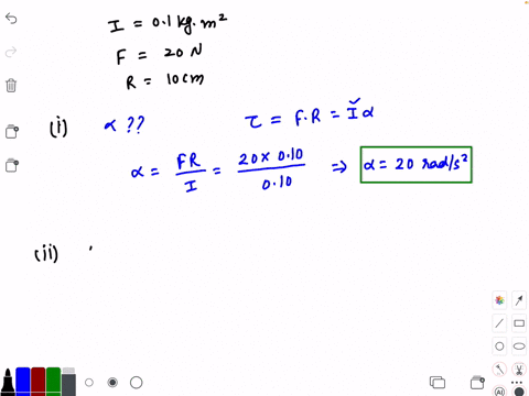 ⏩SOLVED:The moment of inertia of a solid flywheel about its axis of ...