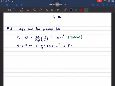 ⏩SOLVED:A 5 -cm-diameter potable water line is to be run through a ...