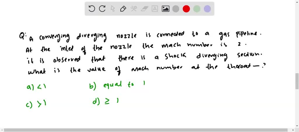 SOLVED:A variable-geometry supersonic convergentdivergent inlet is to ...