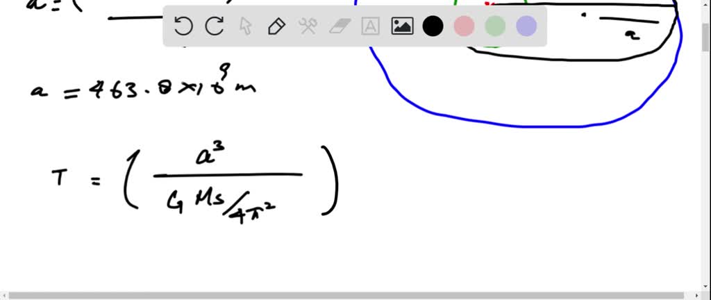 SOLVED:A Hohmann ellipse is the trajectory for a spacecraft going from ...