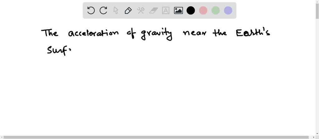 SOLVED:The acceleration of gravity in metric units is