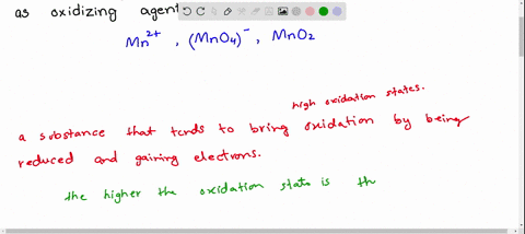 SOLVED:18. Arrange these in order of decreasing strength as oxidizing ...