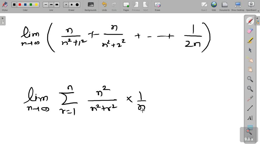 An integral over the unbounded set ℝ^n is the limit of integrals over an increasing sequence of ...