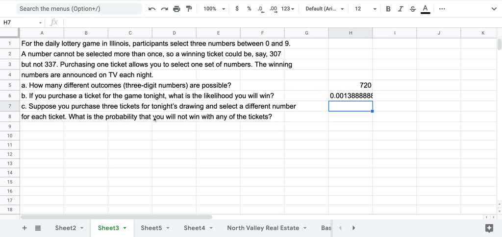 ⏩SOLVED:Each ticket in a lottery contains a single "hidden" number ...