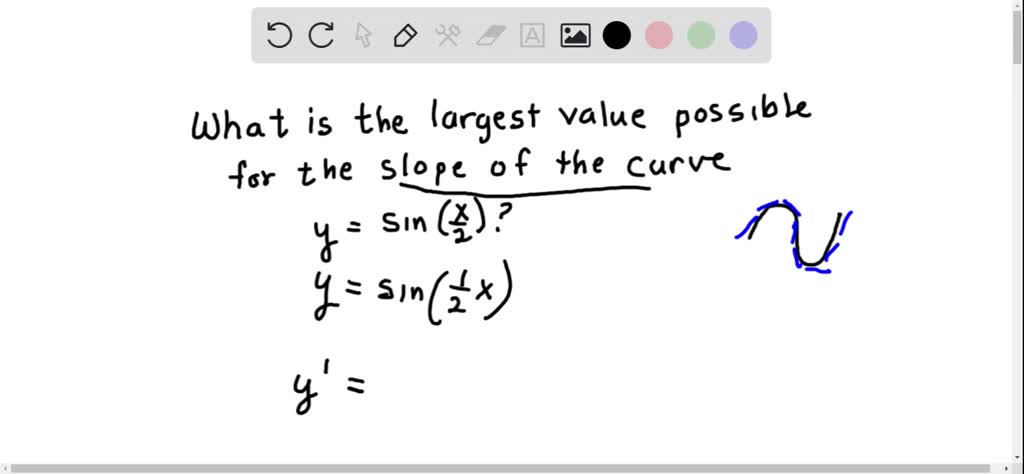 ⏩SOLVED:What is the largest value possible for the slope of the… | Numerade