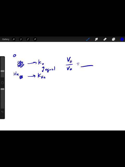 ⏩SOLVED:An oxygen atom is four times as massive as a helium atom. In ...