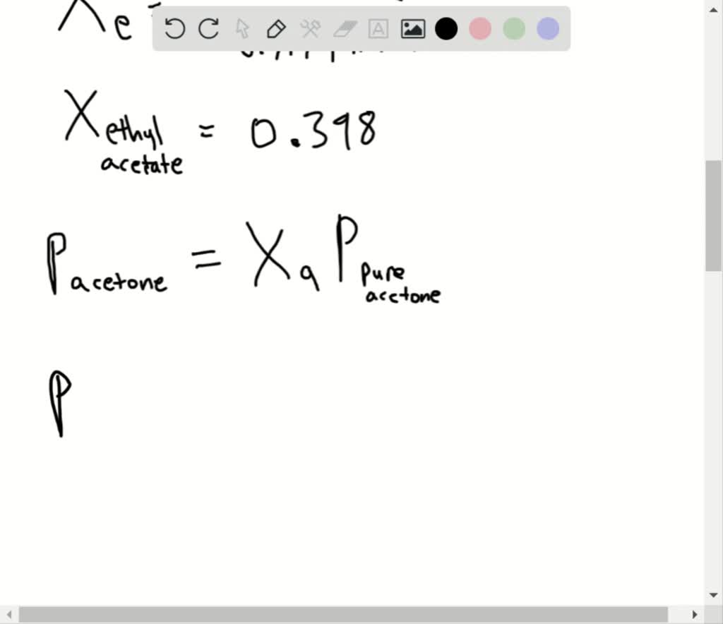 SOLVED What Is The Mole Fraction Of Each Component In The Liquid SOLVED What Is The Mole Fraction Of Each Component In The Liquid