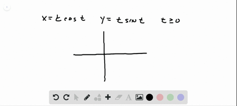 SOLVED:59-62= Graphs of Parametric Equations Sketch the curve given by the parametric equations ...
