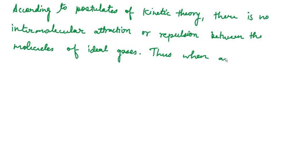 SOLVED:When an ideal gas undergoes unrestrained expansion, no cooling ...