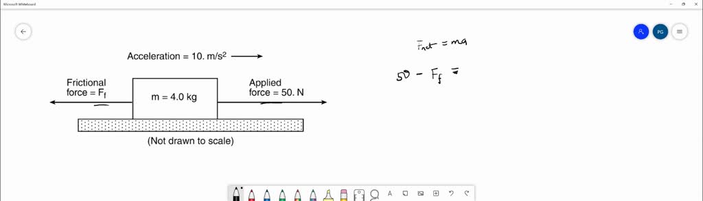 In the equation for Newton's second law, what does Fnet stand for? a ...