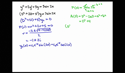 SOLVED:State whether the annihilator method can be used to determine a ...