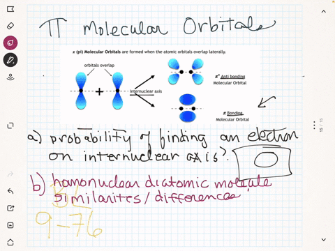 (a) What is the probability of finding an electron on the internuclear ...