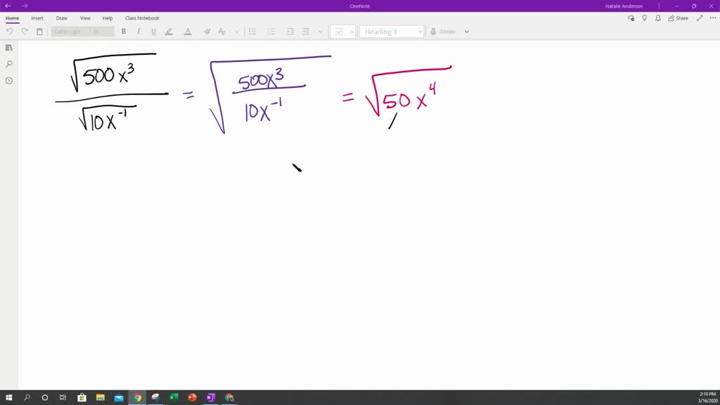 Solved Use The Quotient Rule To Simplify The Expressions In Exercises