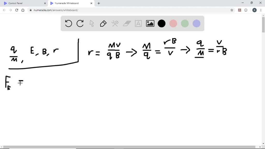 SOLVED:Review Conceptual Example 2 as background for this problem. A charged particle moves ...