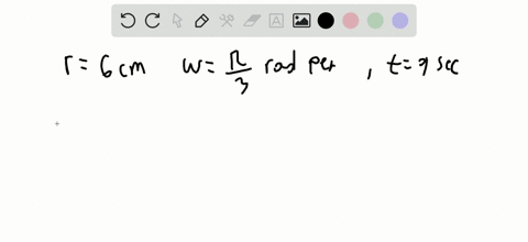 SOLVED:Use the formula v=r ωto find the value of the missing variable ...