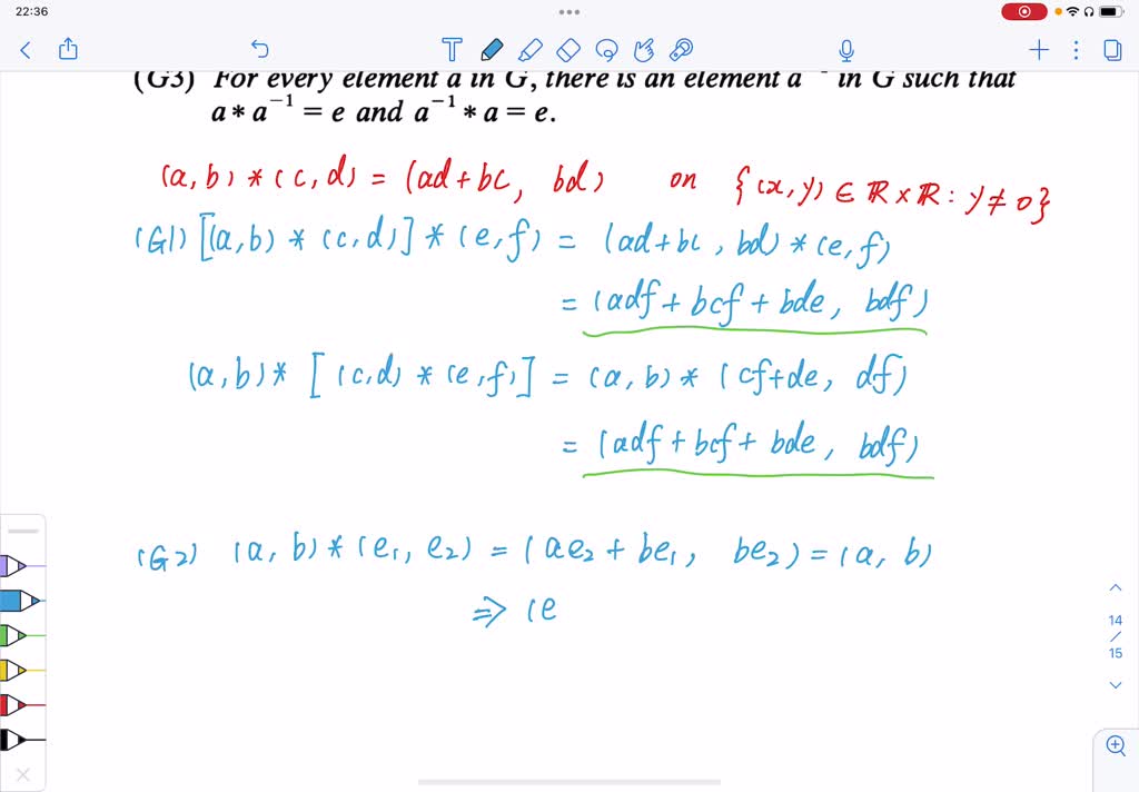 SOLVED:The symbol ℝ ×ℝ represents the set of all ordered pairs (x, y ...