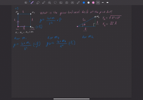 ⏩SOLVED:Three objects of equal mass are located at three comers of a… | Numerade