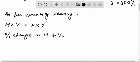 SOLVED:If velocity and aggregate output are reasonably constant (as the classical economists ...