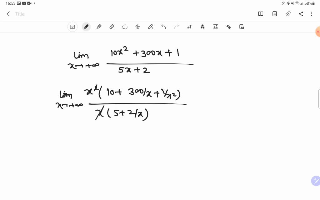 Solved Calculate The Limits In Exercises 21 72 Algebraically If A Limit Does Not Exist Say Why