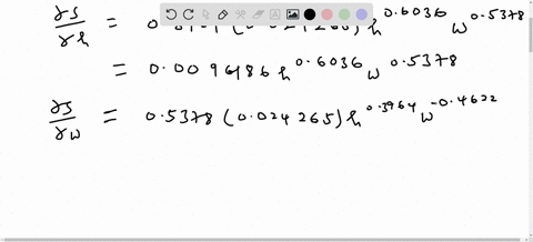 SOLVED:Body surface area. The Mosteller formula for approximating the ...