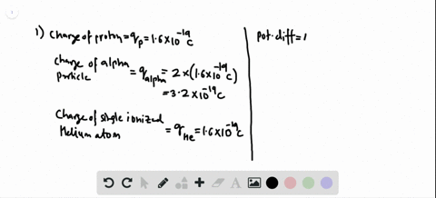 SOLVED:A proton, an alpha particle (a bare helium nucleus), and a singly ionized helium atom are ...