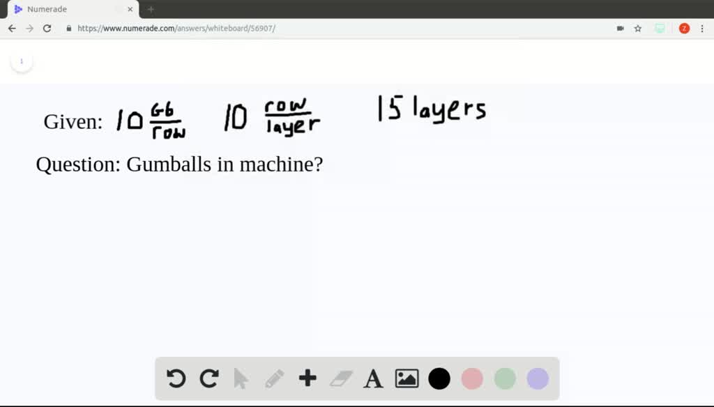 SOLVED:Estimate the number of gumballs in the machine of Fig. 14