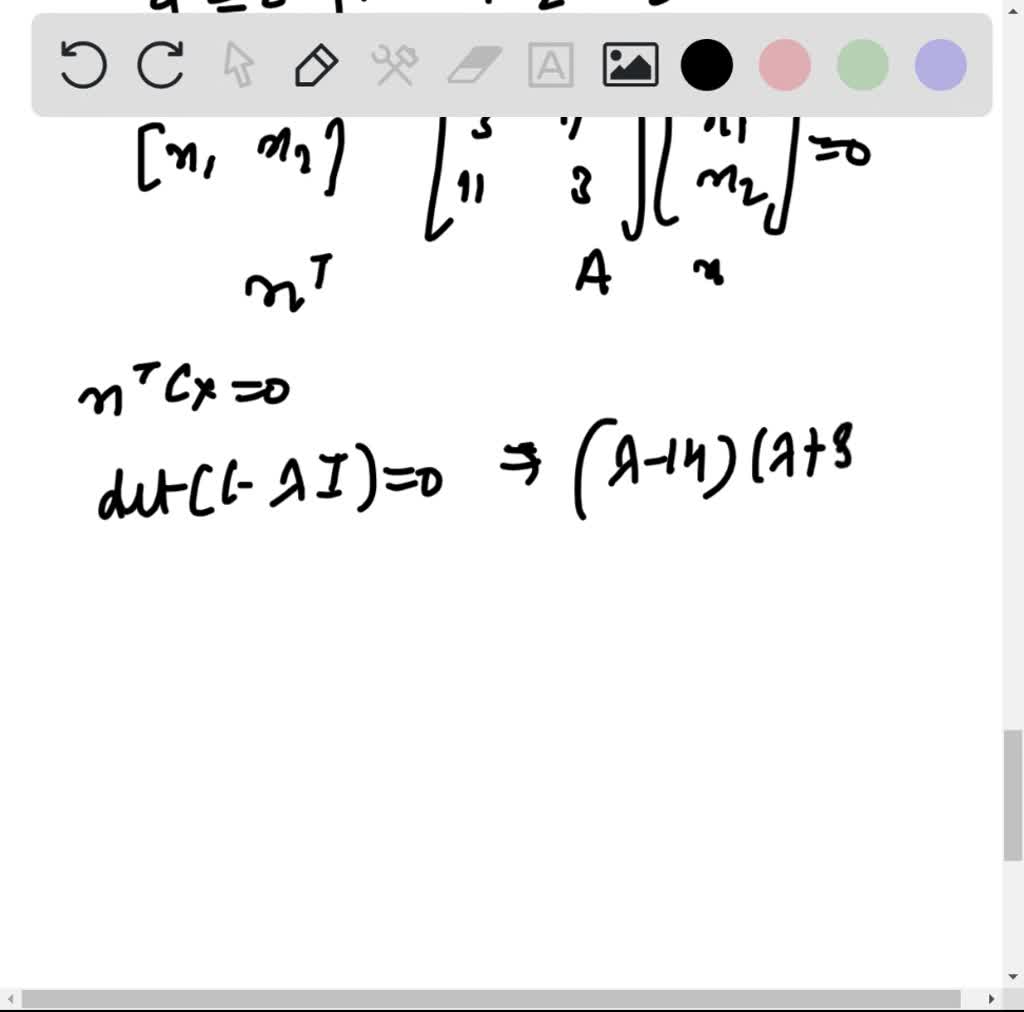 ⏩solvedverify This For A And Âp 1 A P Find Eigenvectors Y Of A Numerade