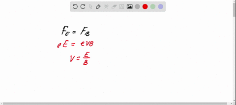 SOLVED:(II) What is the velocity of a beam of electrons that go ...