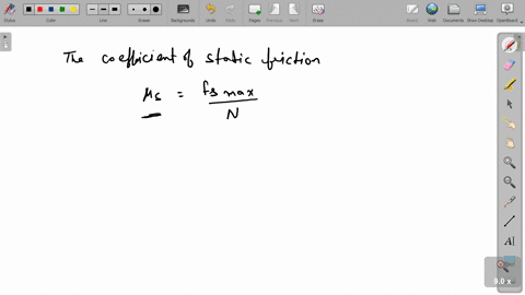 SOLVED:The maximum static friction on a body is F=μN. Here, N= normal ...