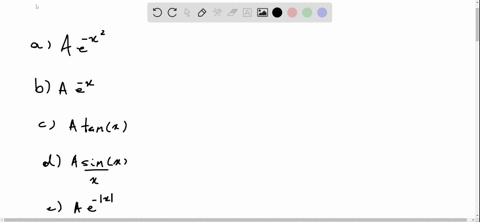SOLVED:Which one of the following functions, and why, qualifies to be a wave function of a ...