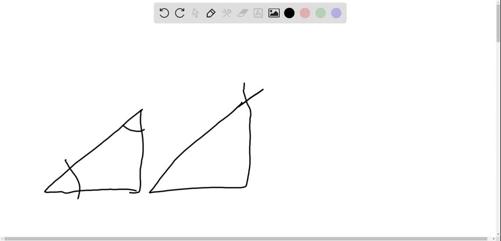 SOLVED:Use a compass or patty paper, and a straightedge, to perform ...