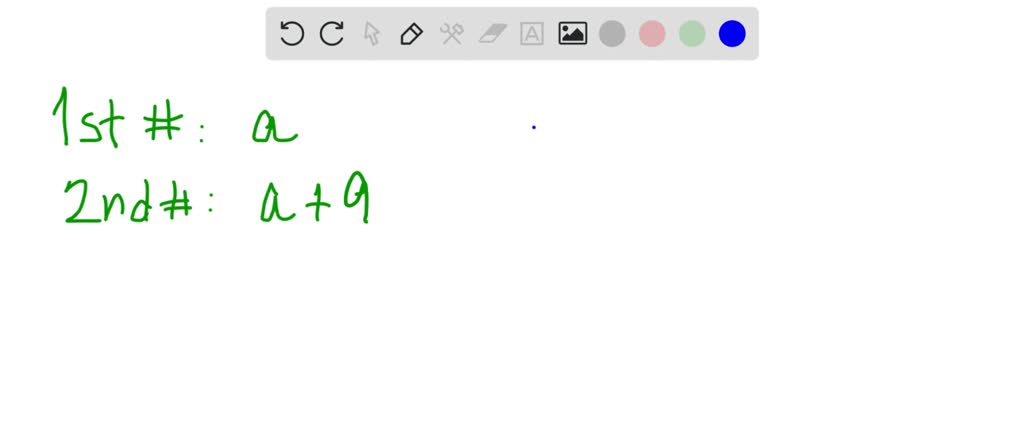 SOLVED:The sum of two numbers is 45 . If one number is five less than ...
