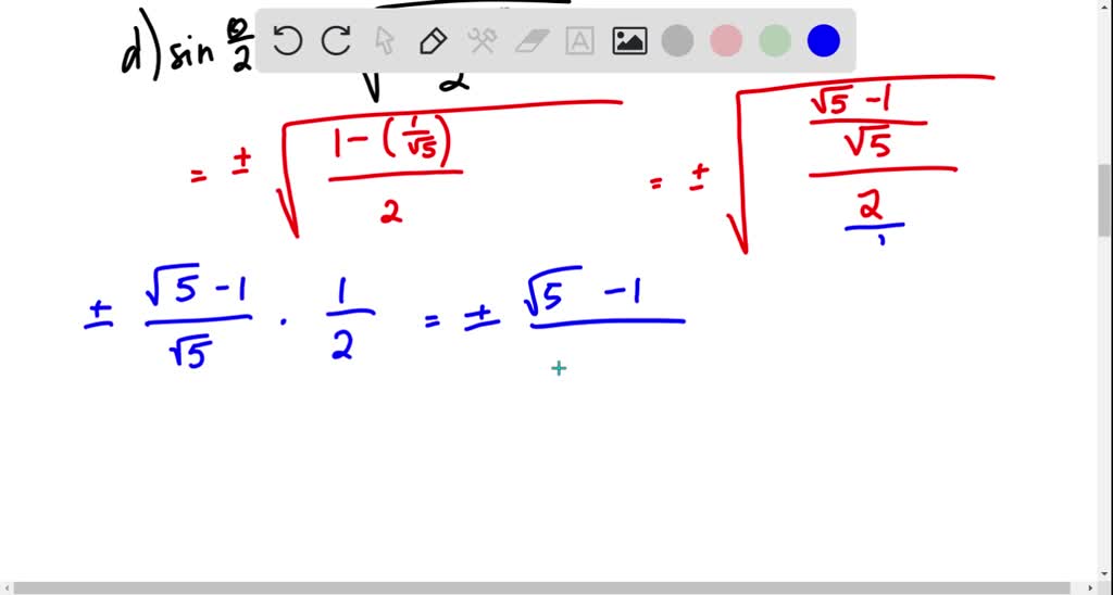 SOLVED:Use the given the information to find the exact values of the remaining circular ...