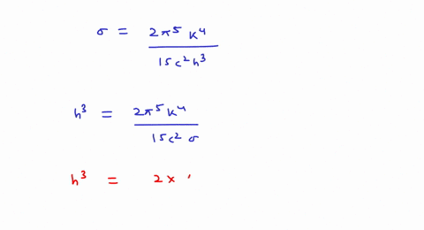 SOLVED:Use the numerical value of the Stefan-Boltzmann constant to find ...