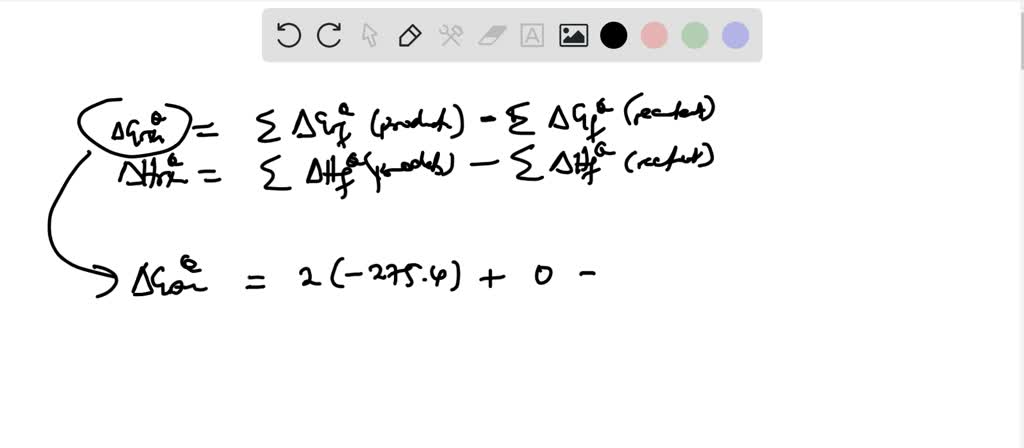 ⏩SOLVED:Use the data in Appendix D to calculate the values of… | Numerade