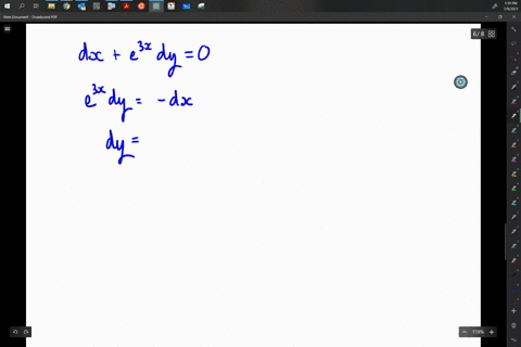 The method of solving a differential equation by finding an integrating ...