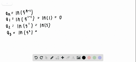 ⏩SOLVED:Geometric Sequence? Find the first five terms of the… | Numerade