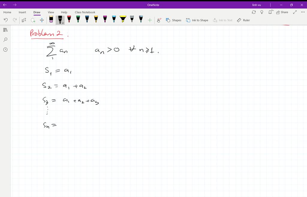 SOLVED:Explain why the sequence of partial sums for a series with ... SOLVED:Explain why the sequence of partial sums for a series with ...